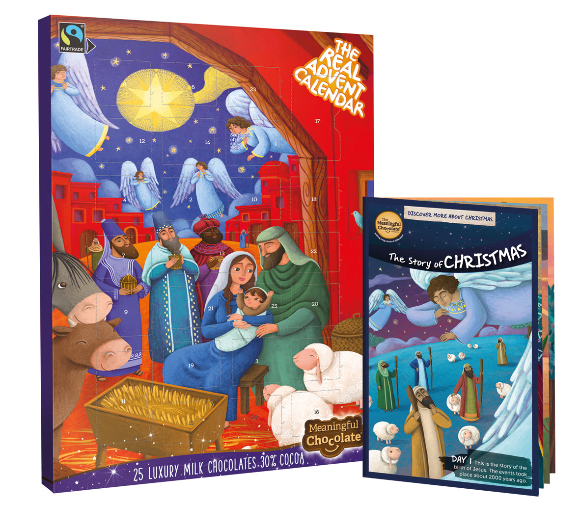 Real Advent Calendar SINGLE — Meaningful Chocolate